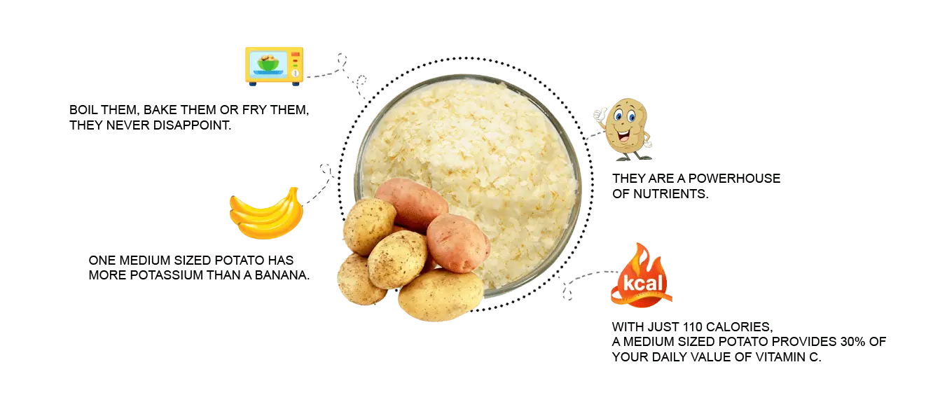 Grover Food | Leading Potato Flakes Manufacturers in India