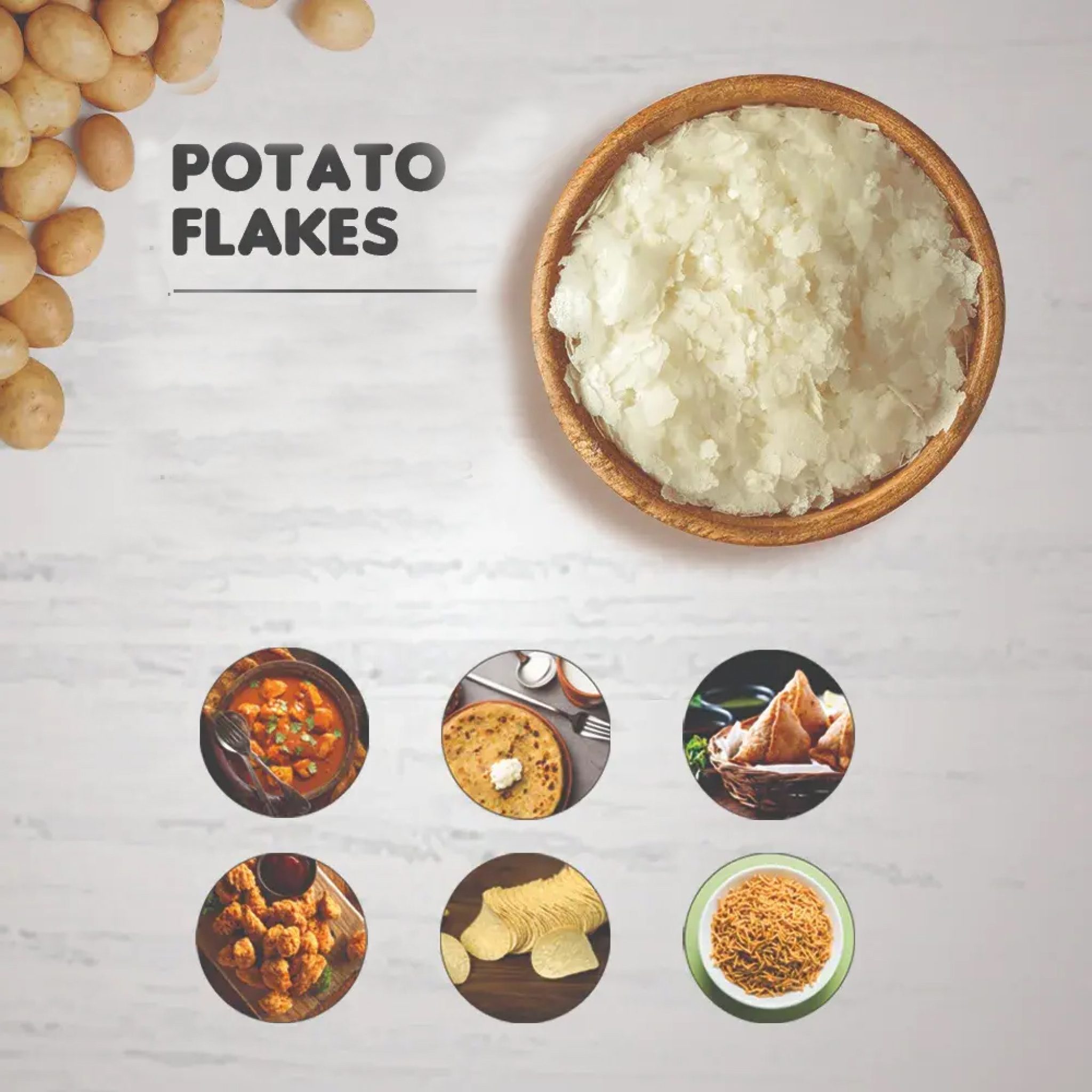 Potato Flakes Uses for Food Brands | Grover Food